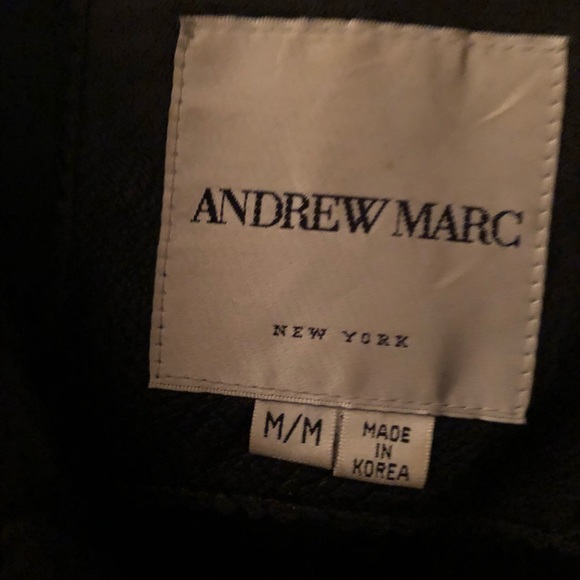 Andrew Marc | Jackets & Coats | Medium Black Andrew Marc New York ...